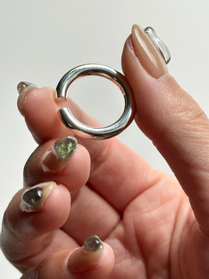 3mm Bold cut Open Ring – Reeplush